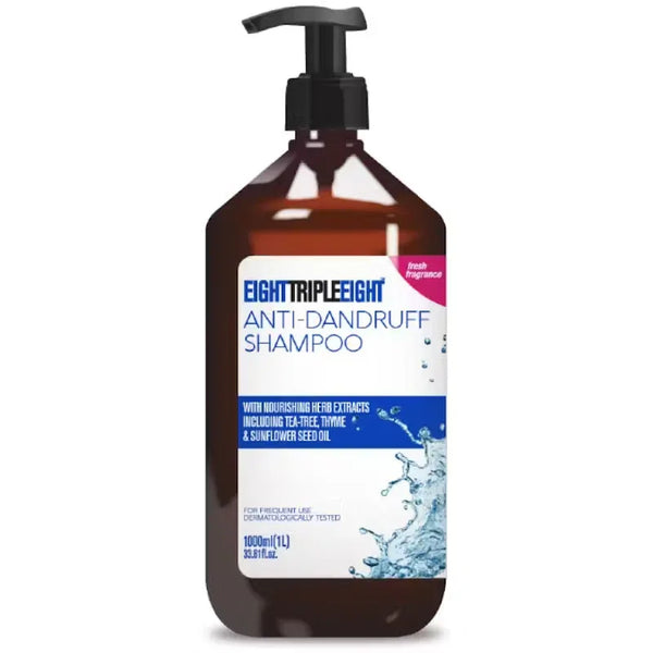 Eight Triple Eight Antidandruff Shampoo 1L – Cloud Nine Stores
