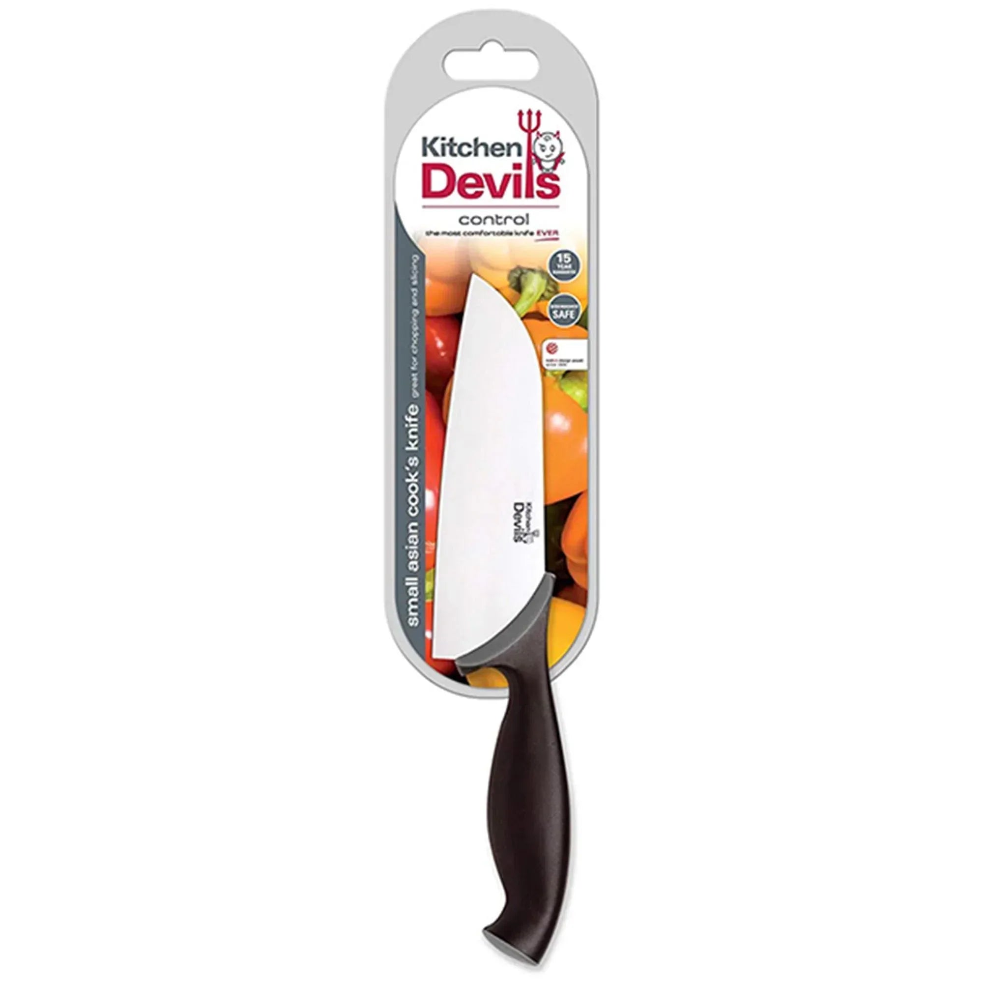 KITCHEN DEVIL UTILITY KNIFE ' The Small Santoku'